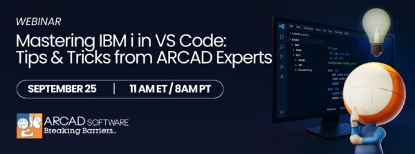 ARCAD, IBM i (AS400) Change Management and DevOps Tools